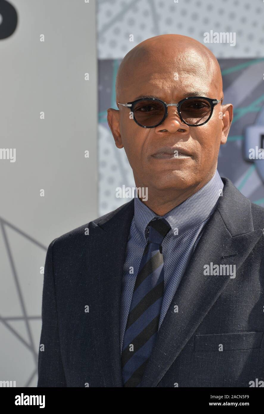 LOS ANGELES, CA. June 26, 2016: Actor Samuel L. Jackson at the 2016 BET ...