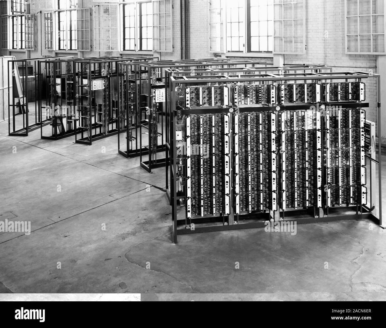 Pilot Ace Computer Components Chassis And Components Of The Automatic Computing Engine Ace
