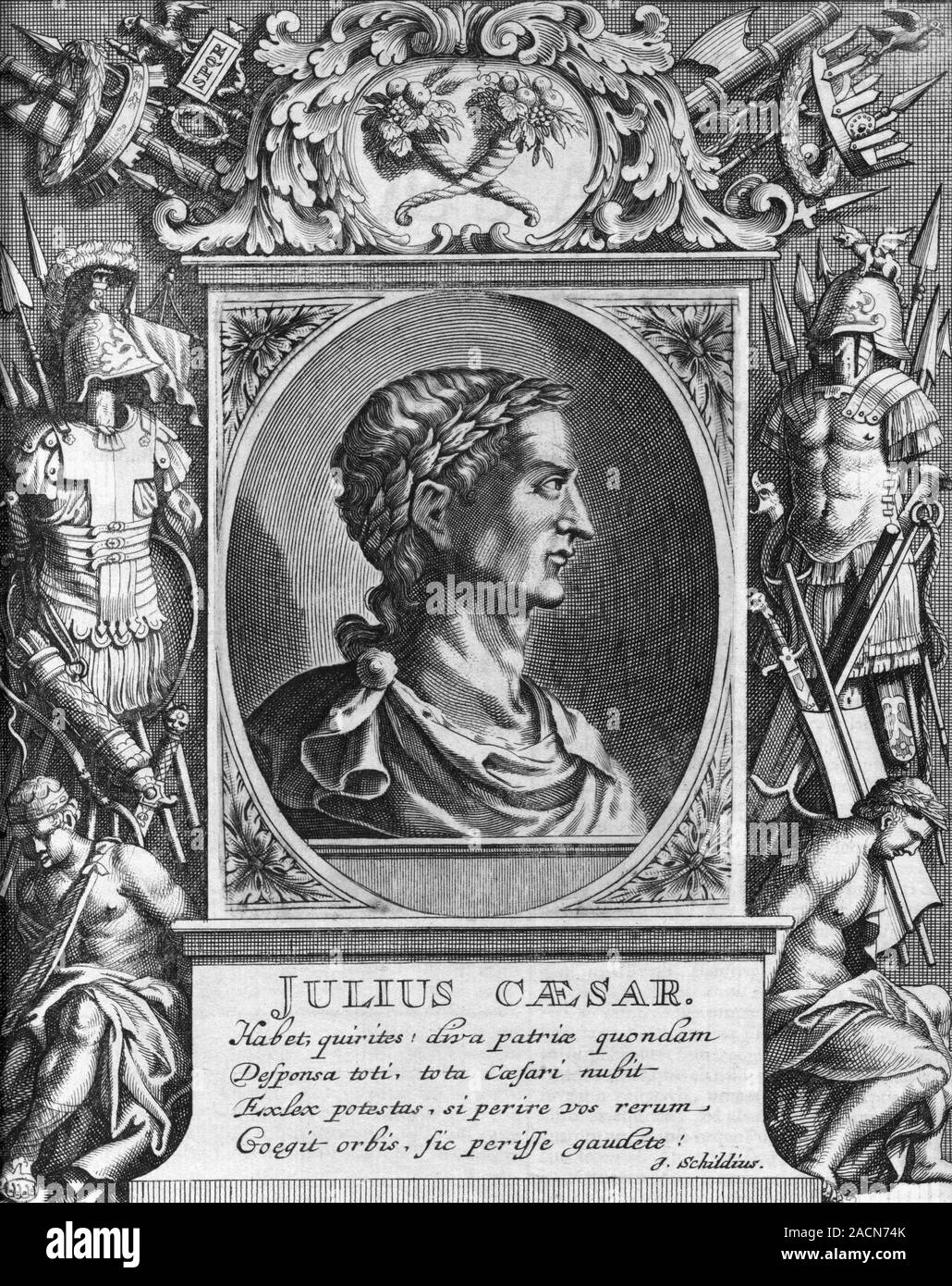 Julius Caesar (100 BC-44 BC), Roman statesman. Caesar, a successful ...