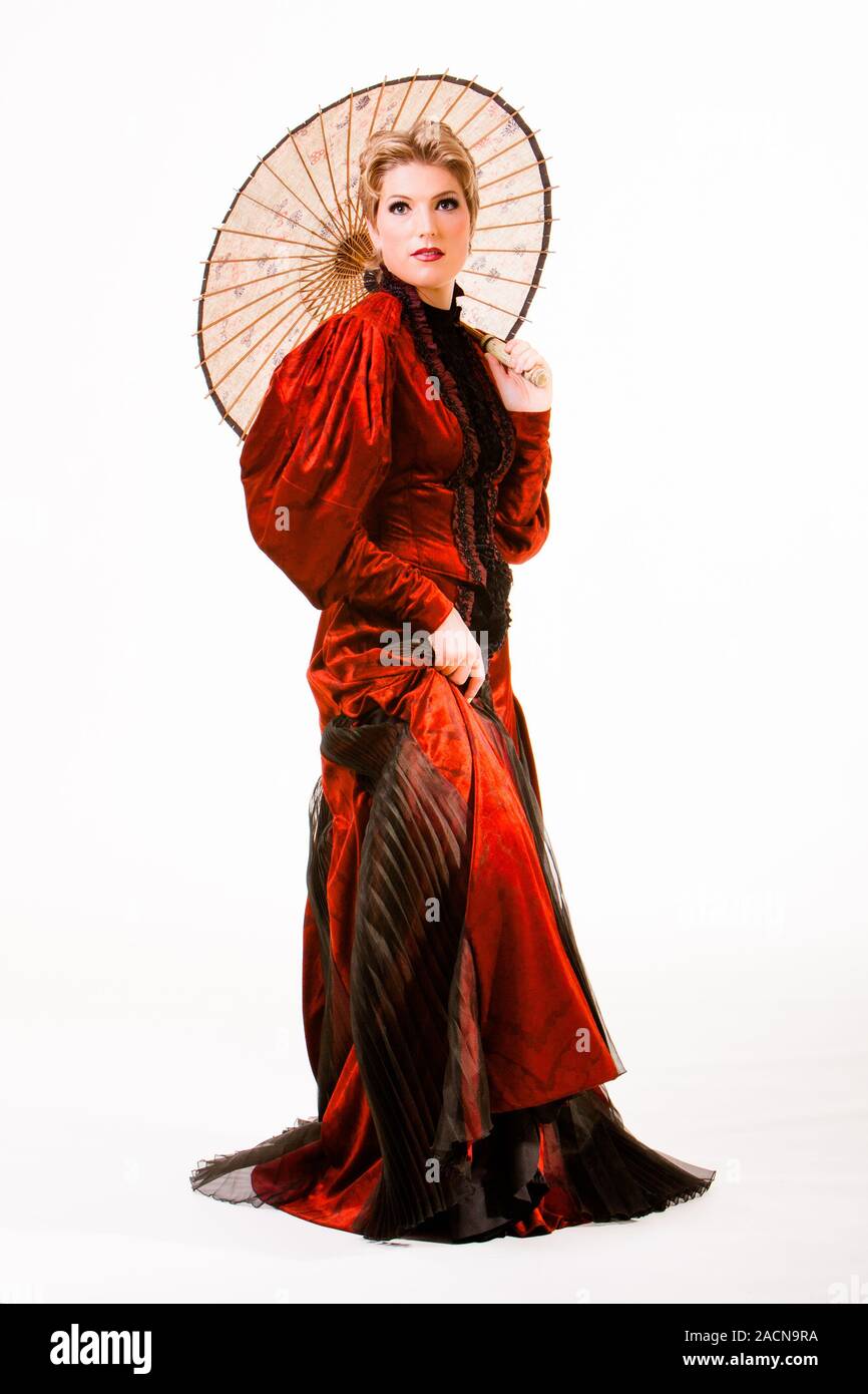 Woman in historical costume Stock Photo - Alamy