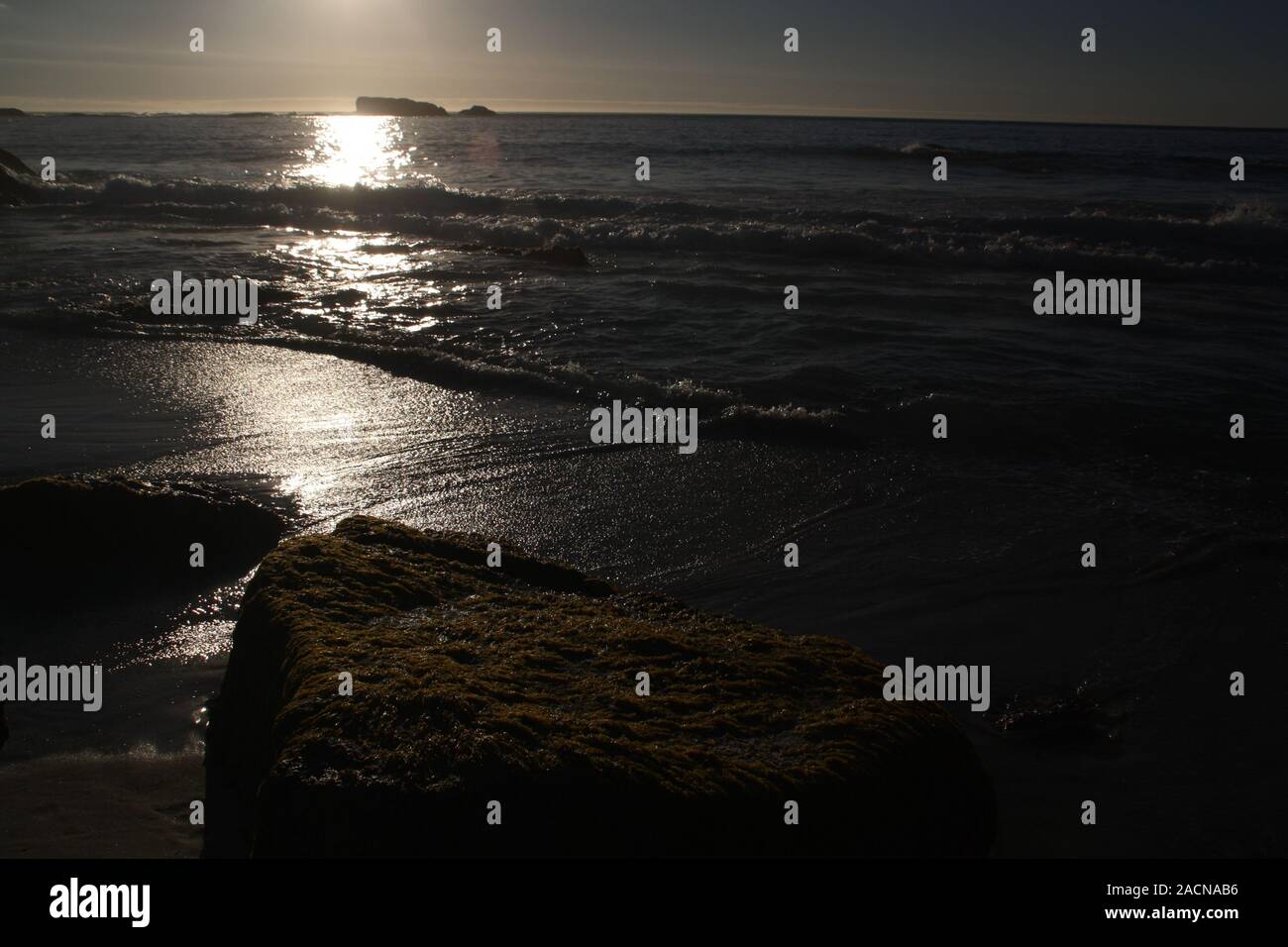 Sunsets and beaches in summer hi-res stock photography and images - Alamy
