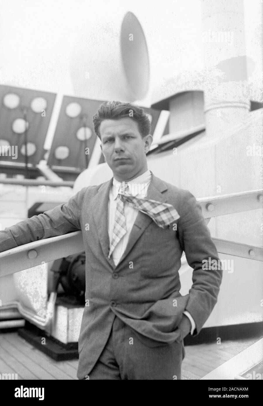 Norman Bel Geddes (1893-1958), US industrial designer. Initially a ...