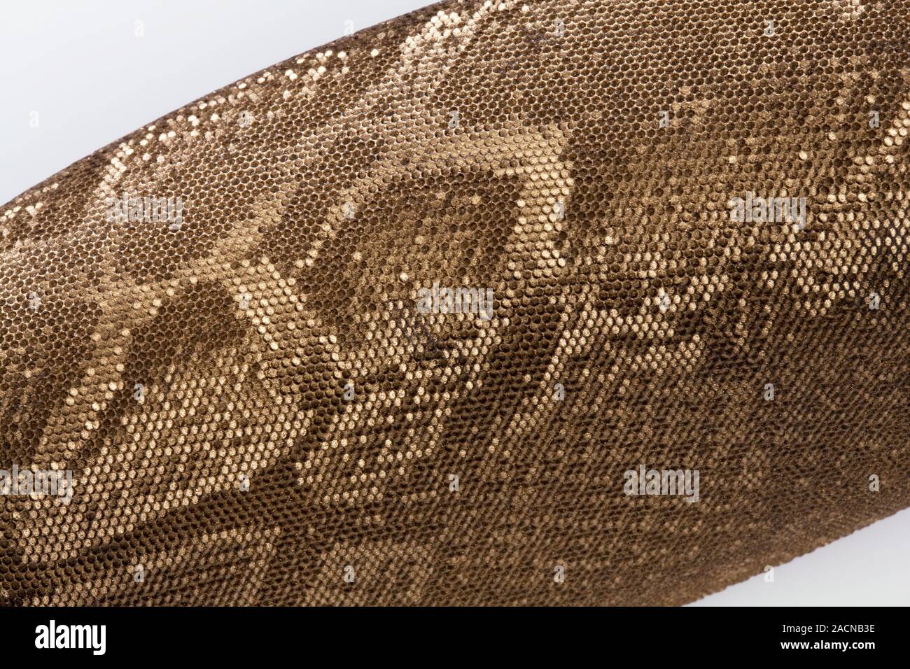Imitation snake skin fabric. This imitation snakeskin pattern is made ...