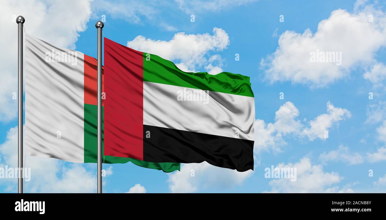 Emirates madagascar flag hi-res stock photography and images - Alamy