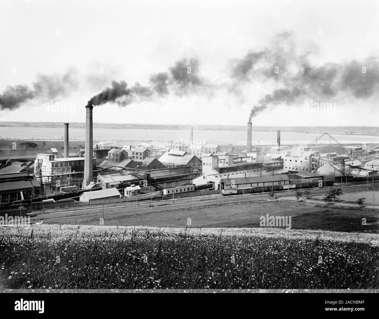 Solvay Process Company factory. In 1861, Belgian chemist Ernest Solvay ...