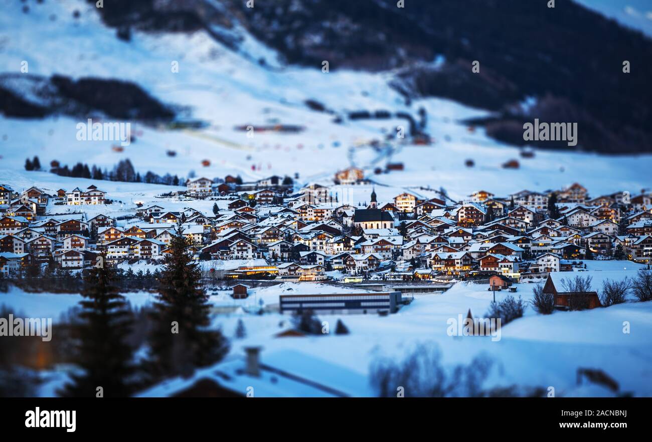 Birds eye view peaceful village hi-res stock photography and images - Alamy