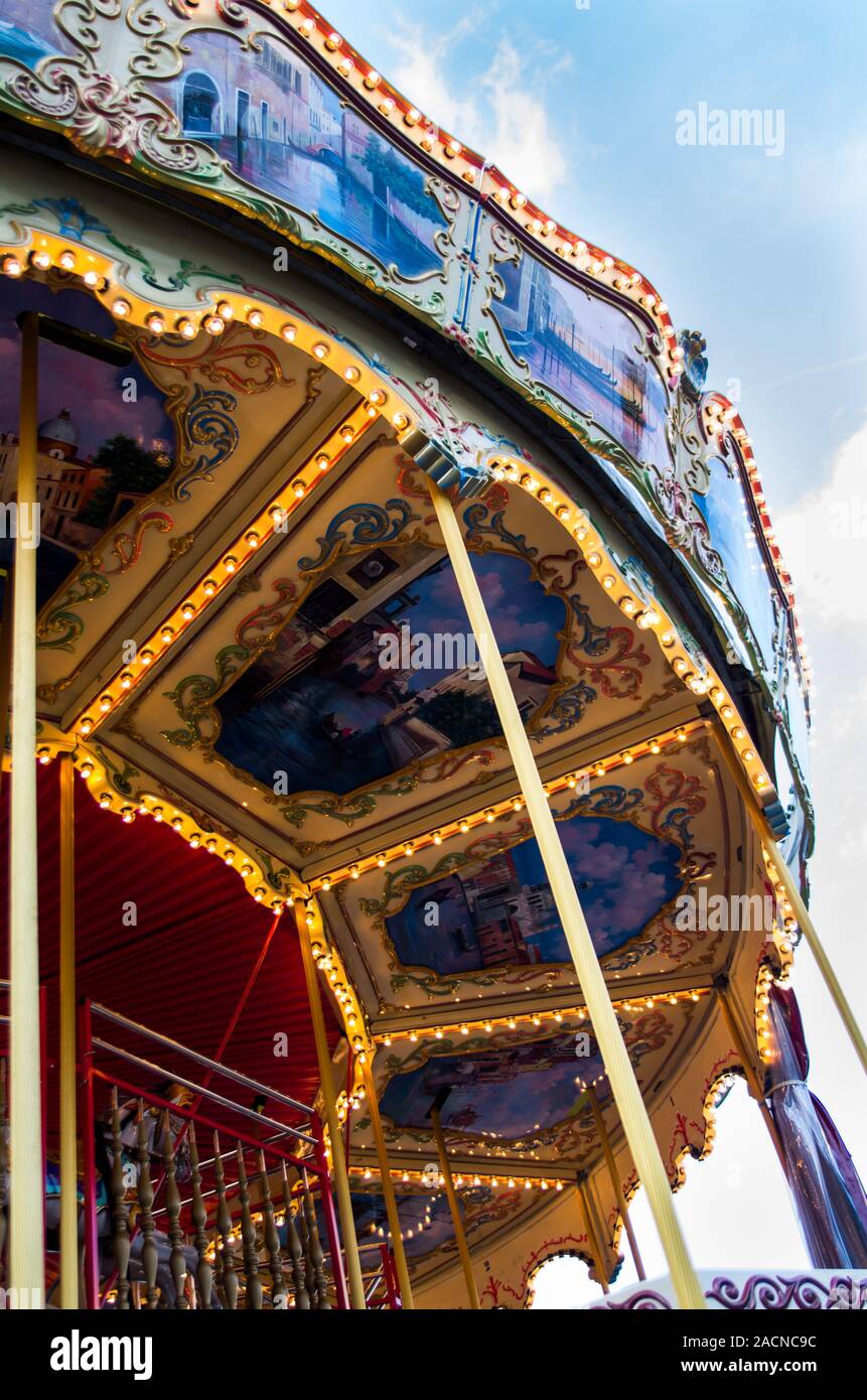 Historic merry go round hi-res stock photography and images - Alamy