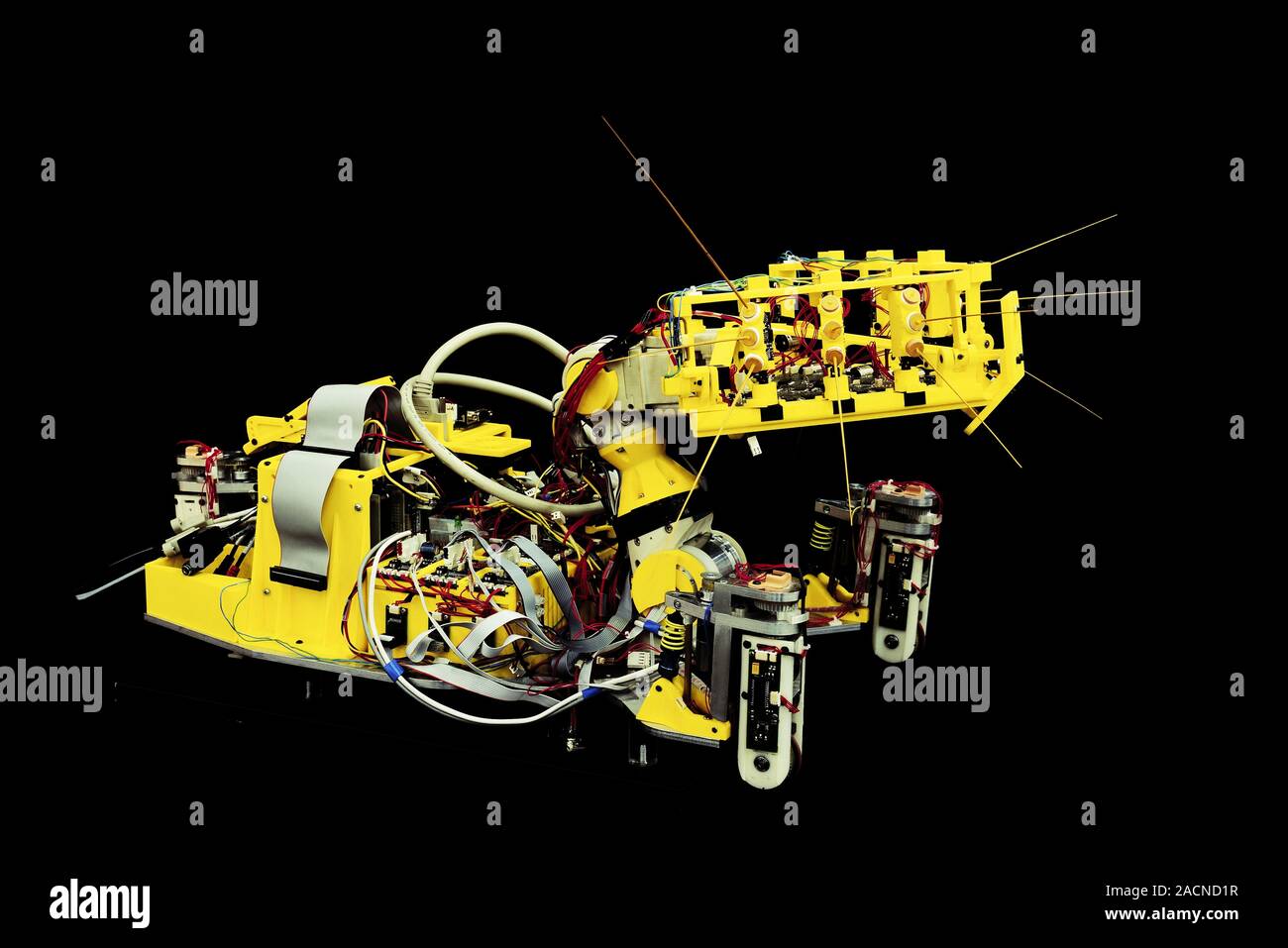 SCRATCHbot, touch sensitive robot. SCRATCHbot is a robot equipped with ...