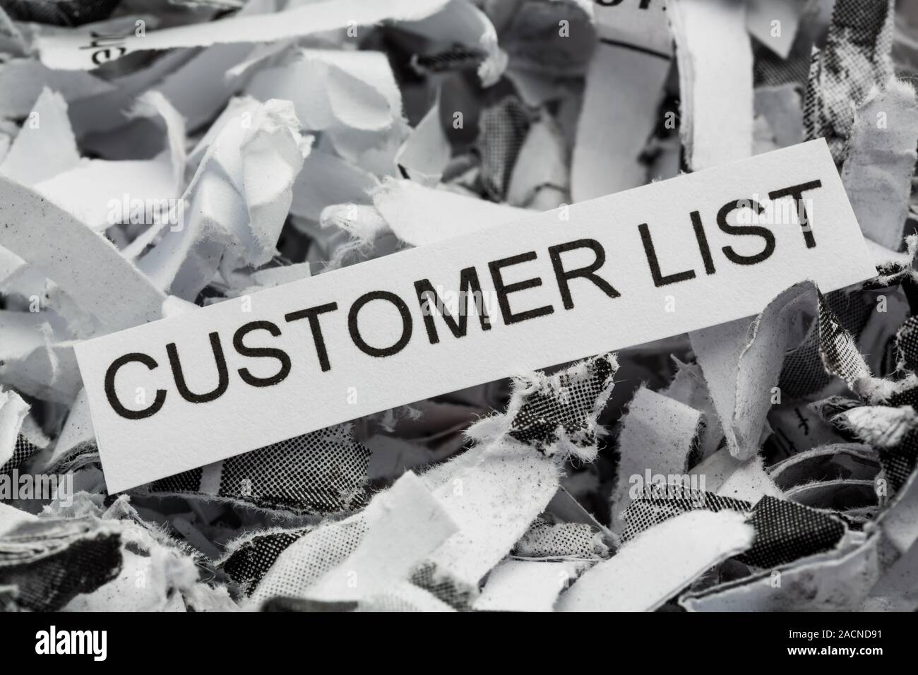 Customer list hi-res stock photography and images - Alamy