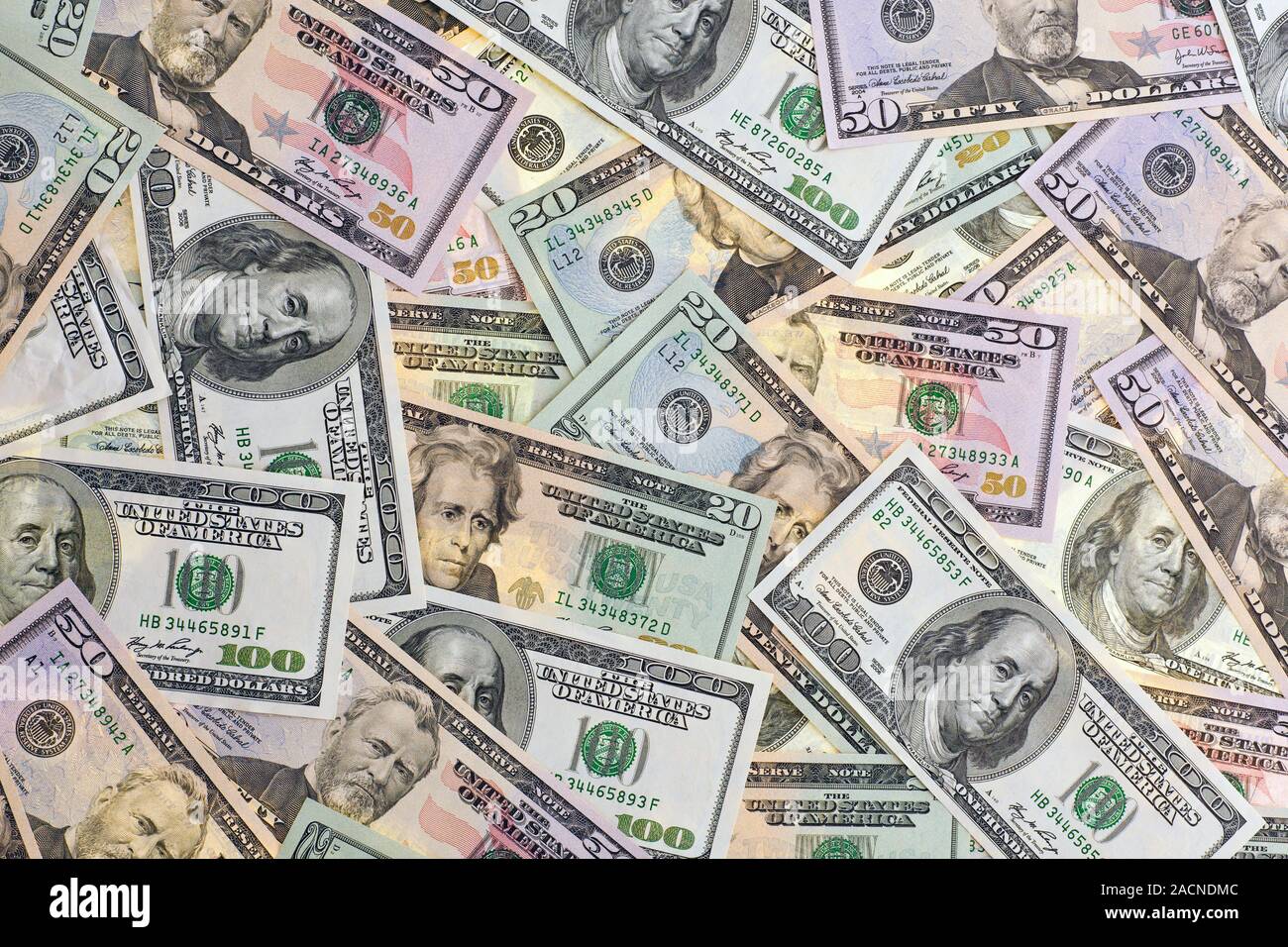 Dollar banknotes as background Stock Photo - Alamy