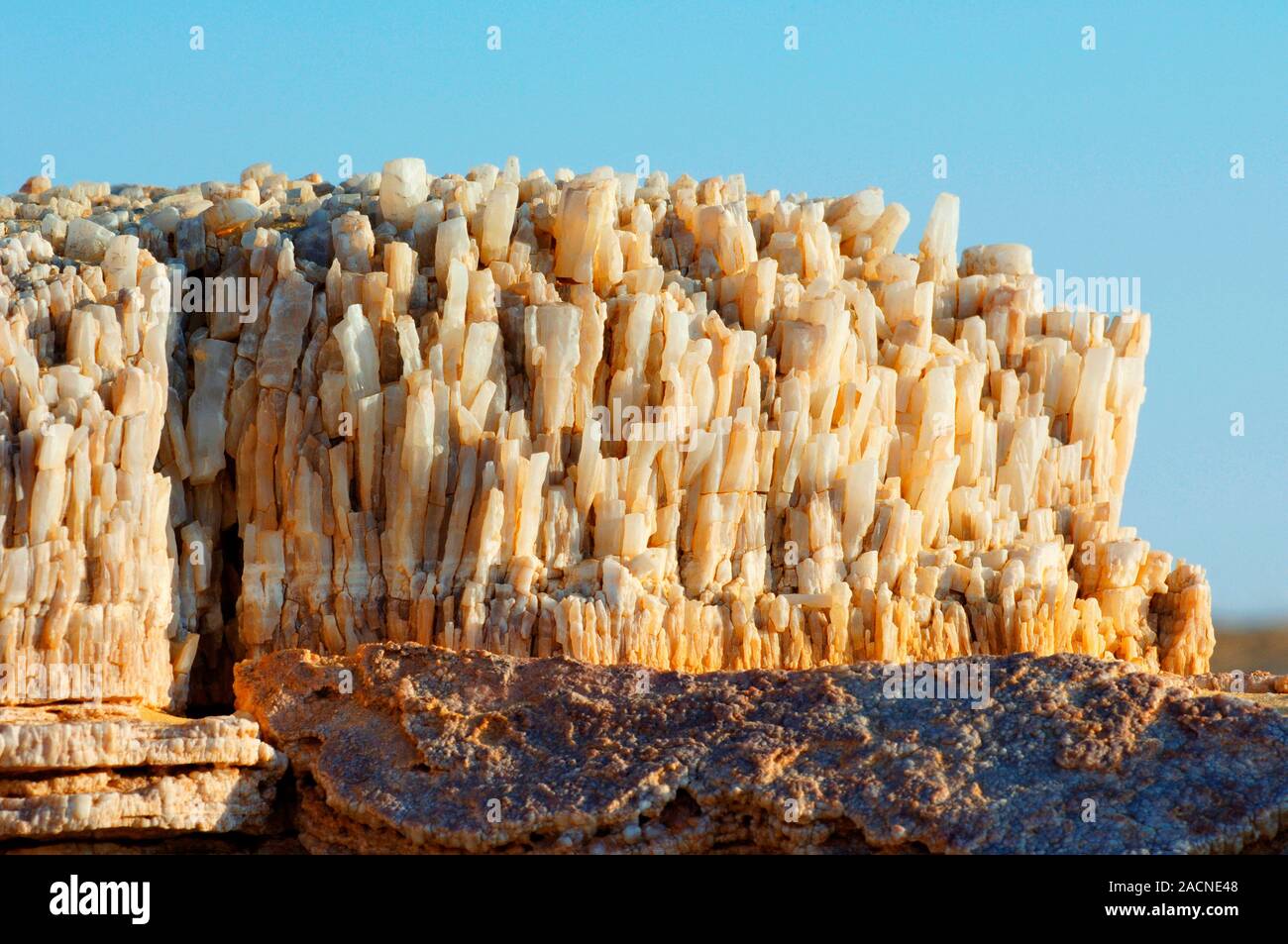 Calcite formations, Egypt's White Desert. Photographed in the White ...