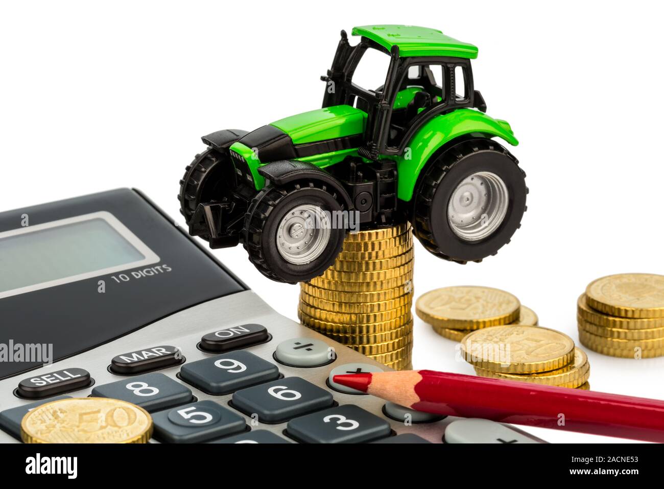 Cost accounting in agriculture Stock Photo - Alamy