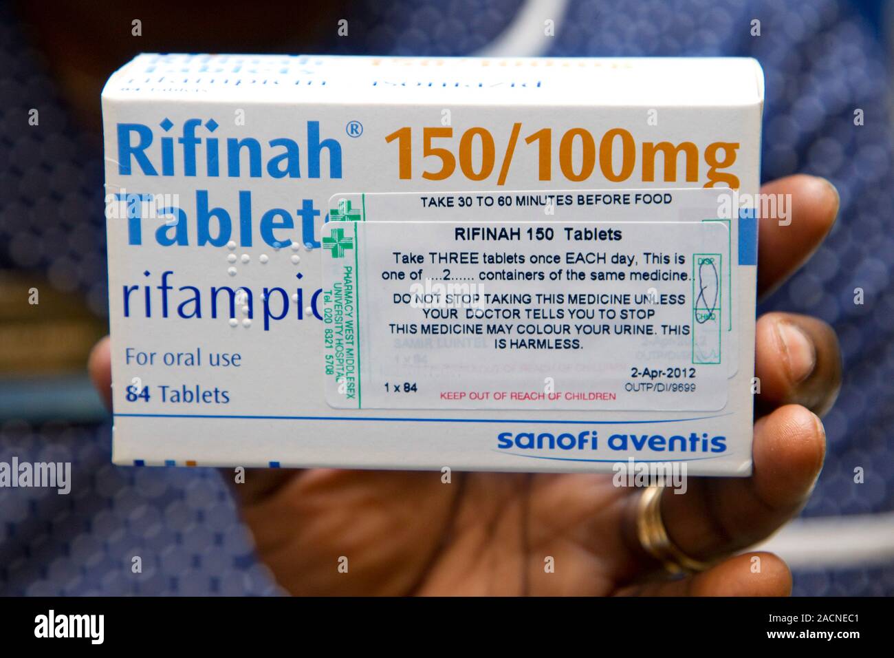 Tuberculosis (TB) drug. This is the drug Rifanah, which contains the ...