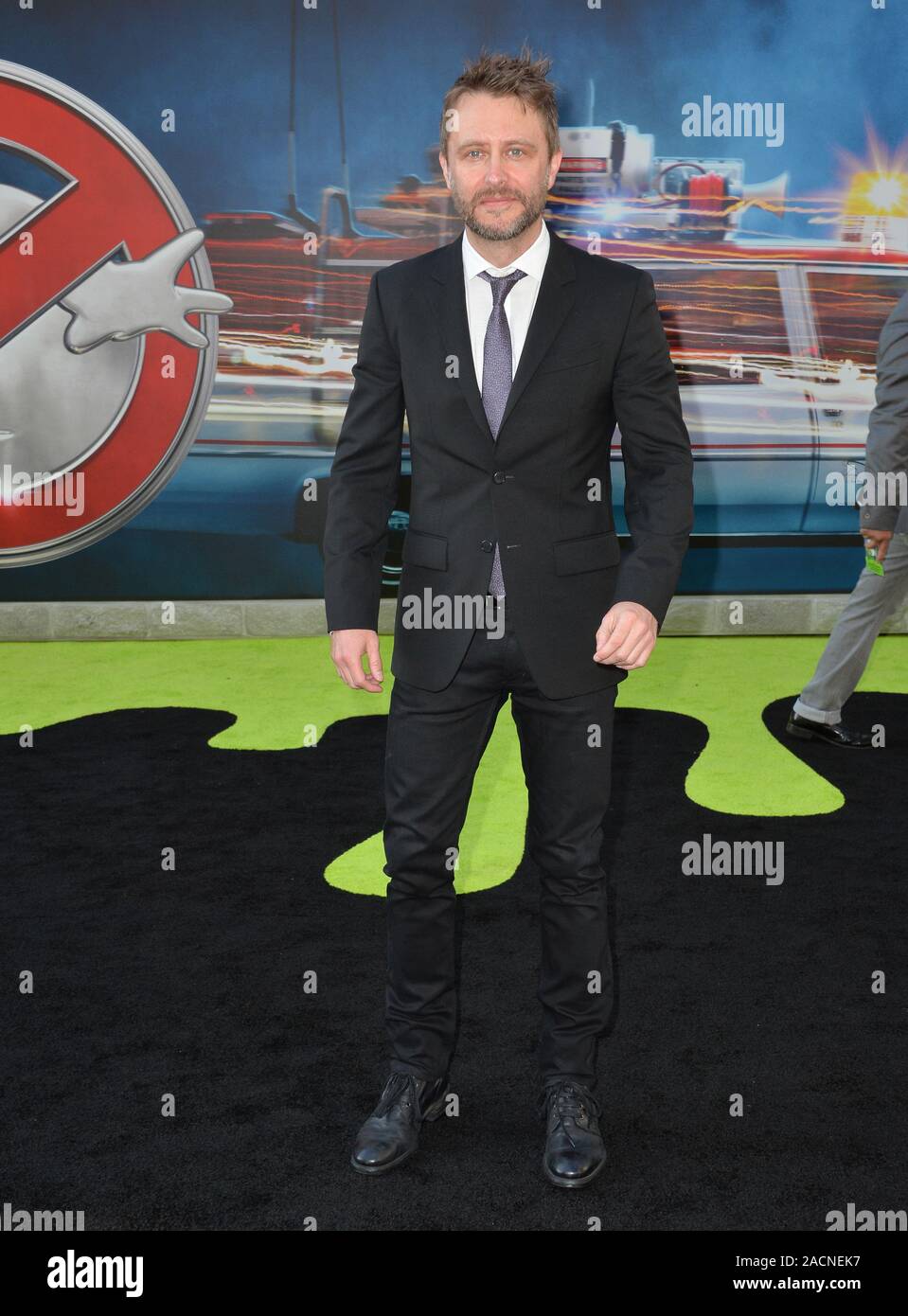 Chris hardwick ghostbusters premiere los angeles hi-res stock ...