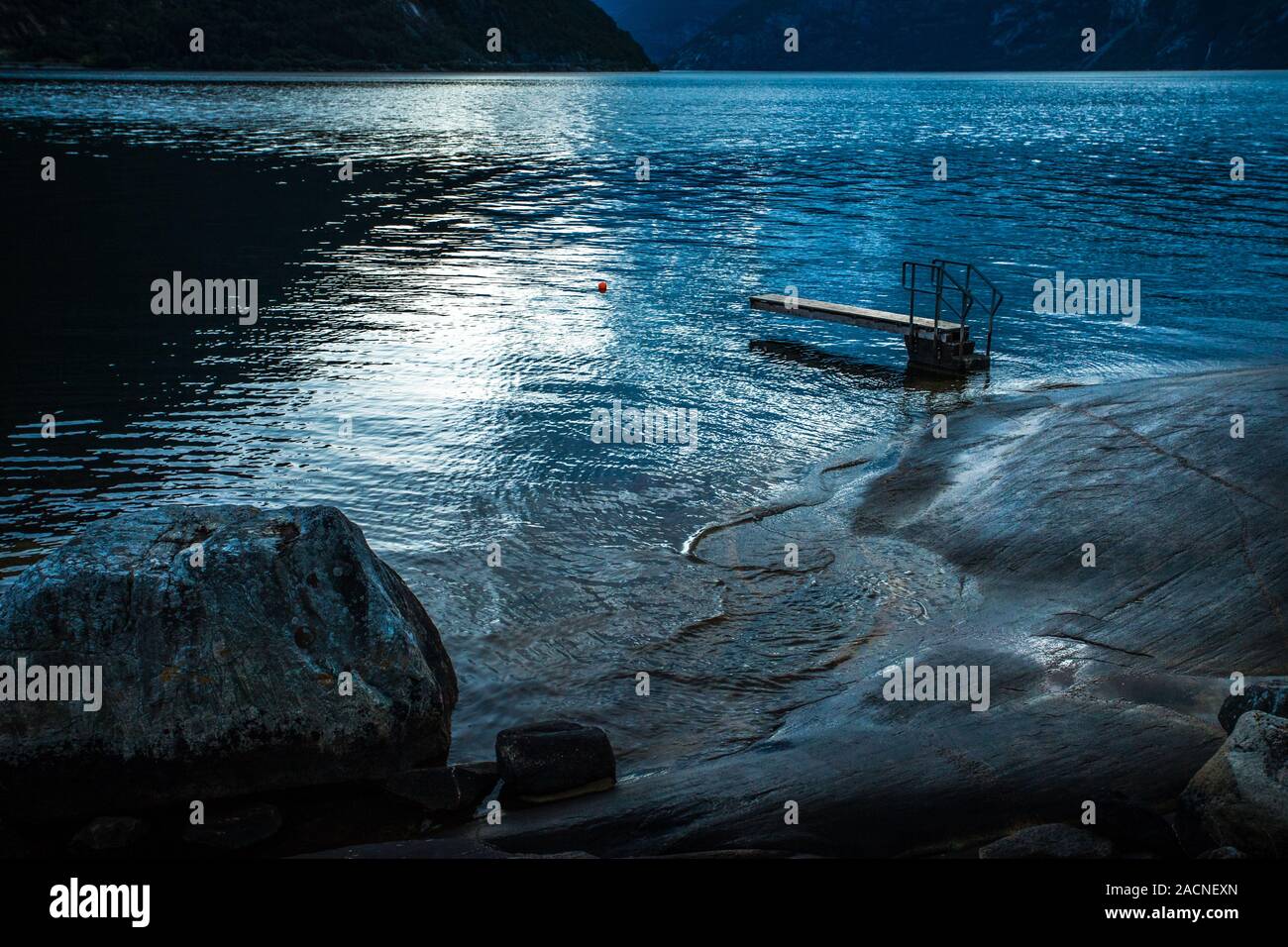 Fjord diving hi-res stock photography and images - Alamy