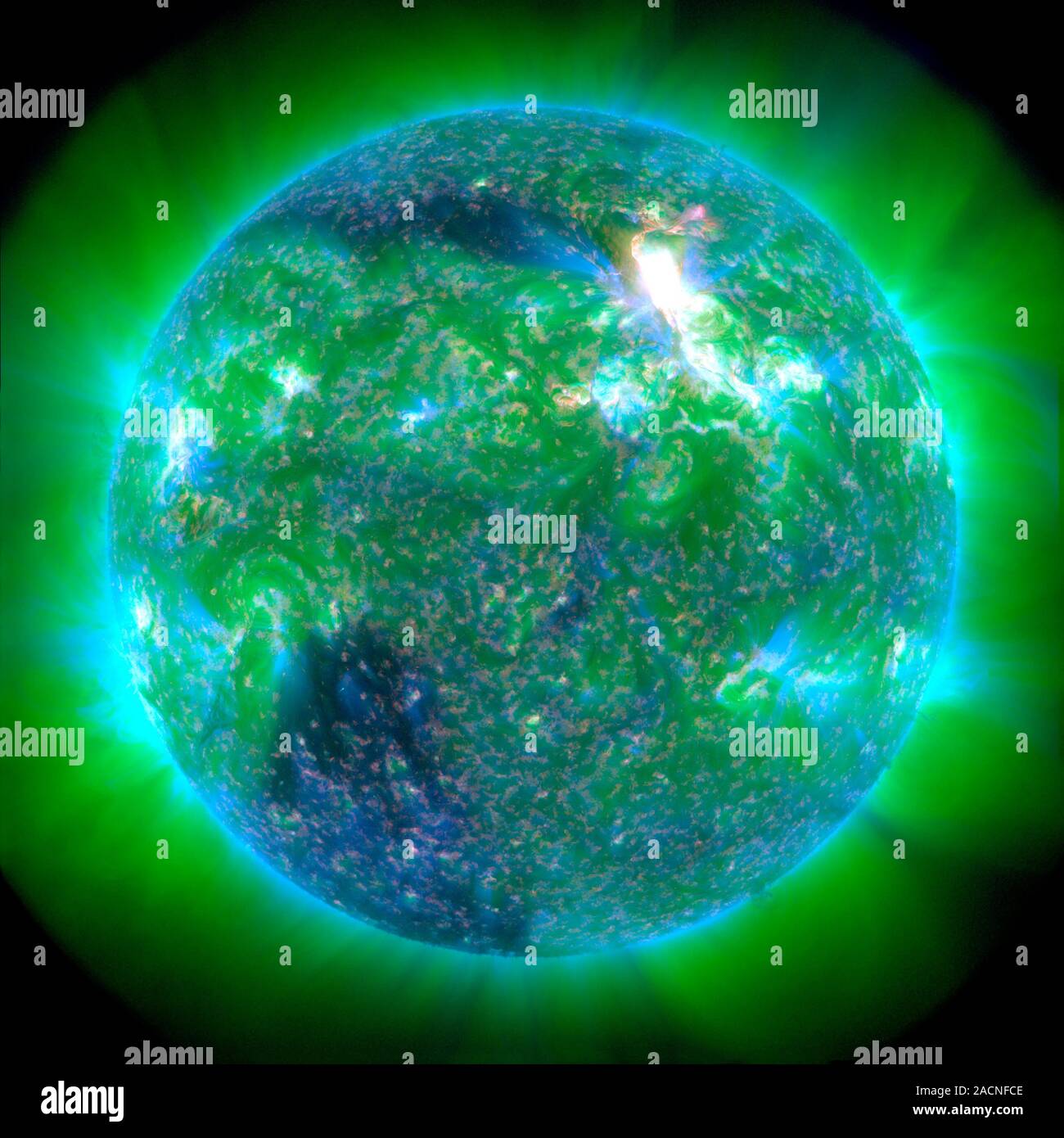Solar activity, Solar Dynamics Observatory (SDO) combined ultraviolet ...
