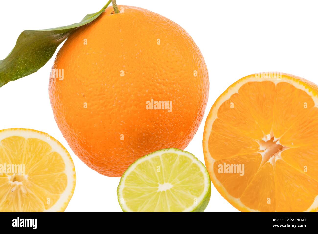 Reflection of an orange Stock Photo - Alamy