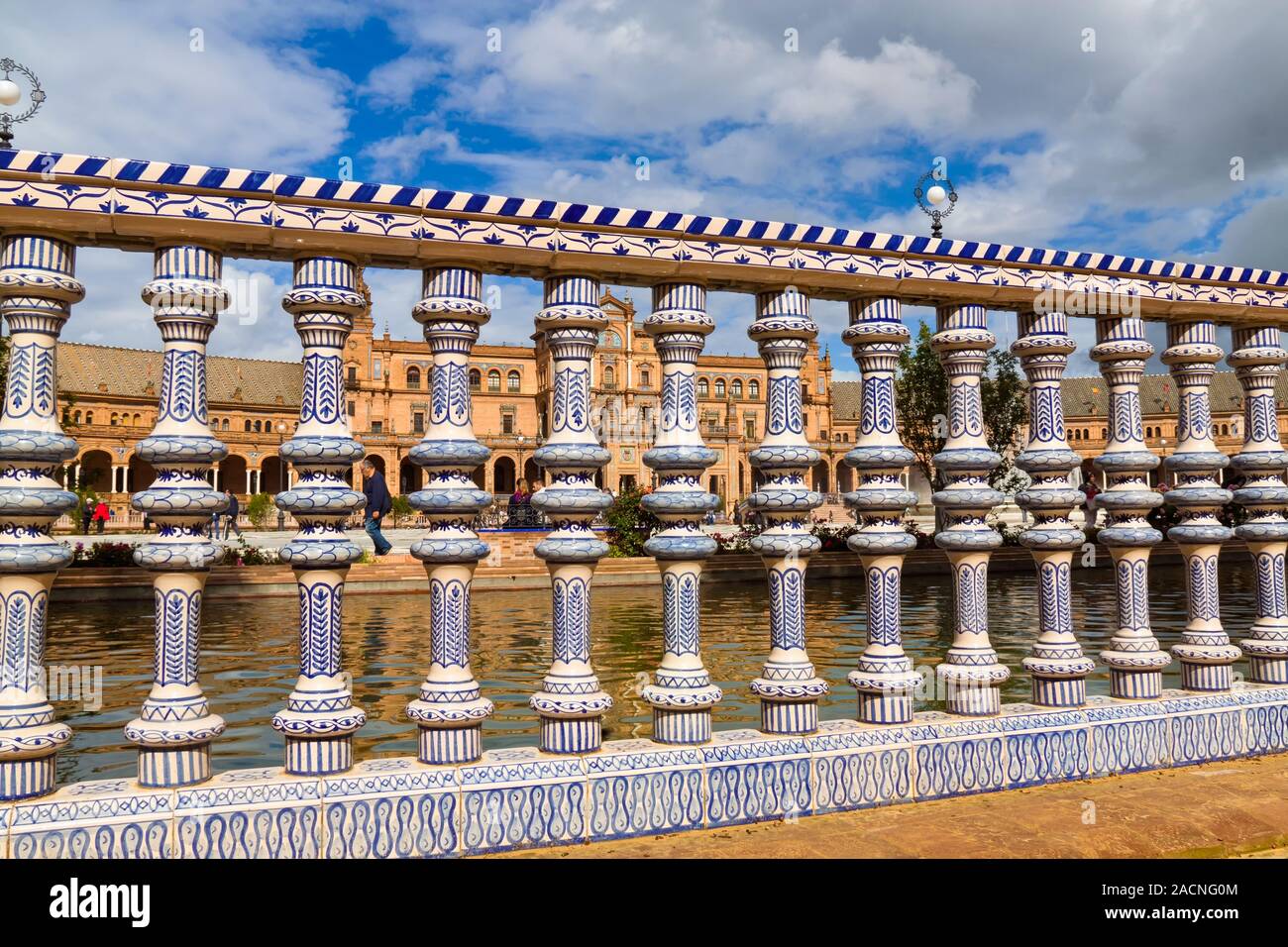 Seville pavilion hi-res stock photography and images - Alamy