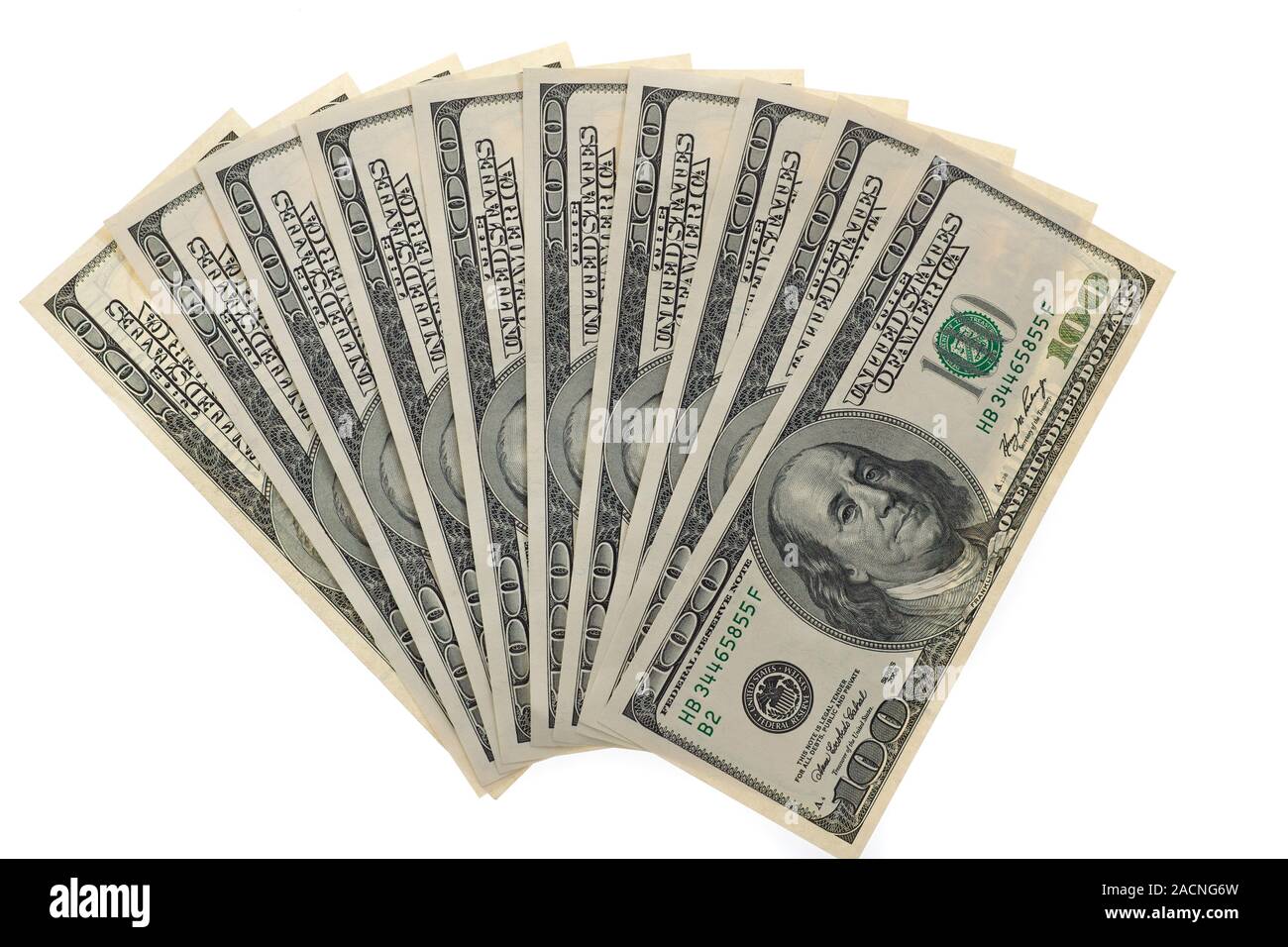 American banknotes hi-res stock photography and images - Alamy