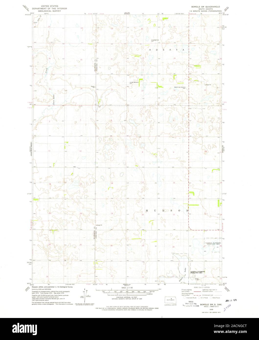Bowdle Map High Resolution Stock Photography and Images - Alamy