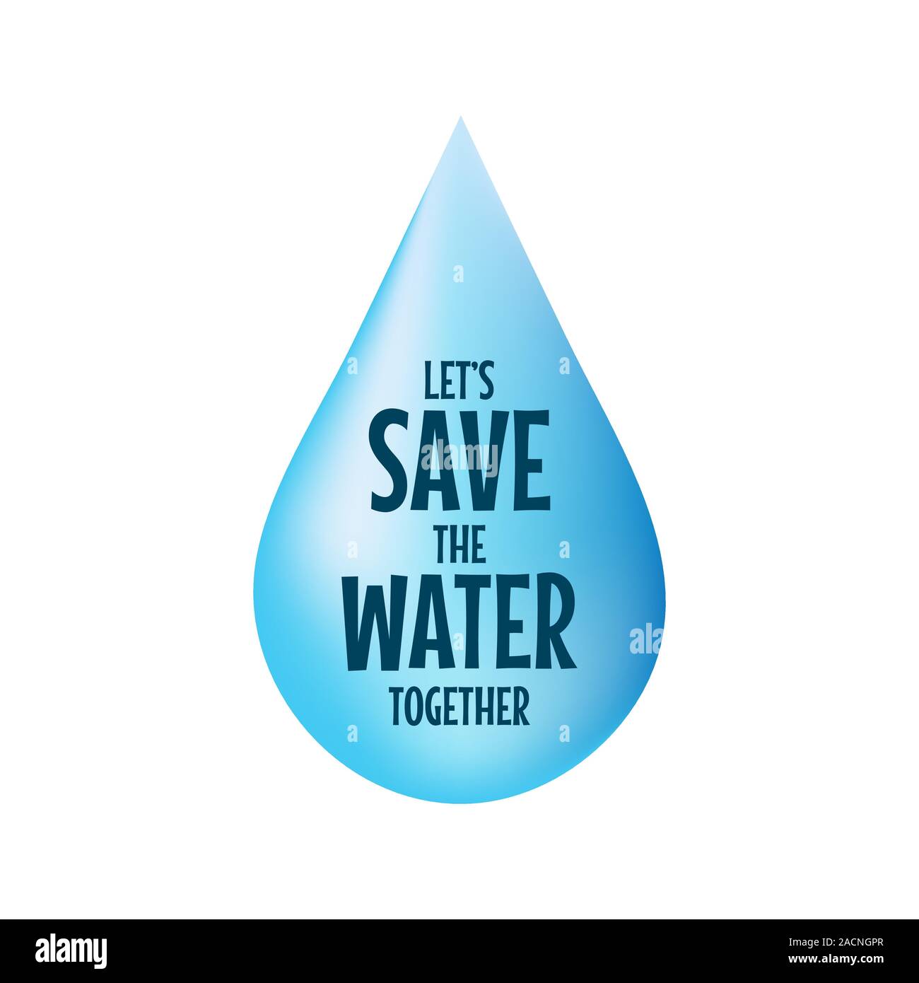 Save water concept. World water day Stock Vector Image & Art - Alamy