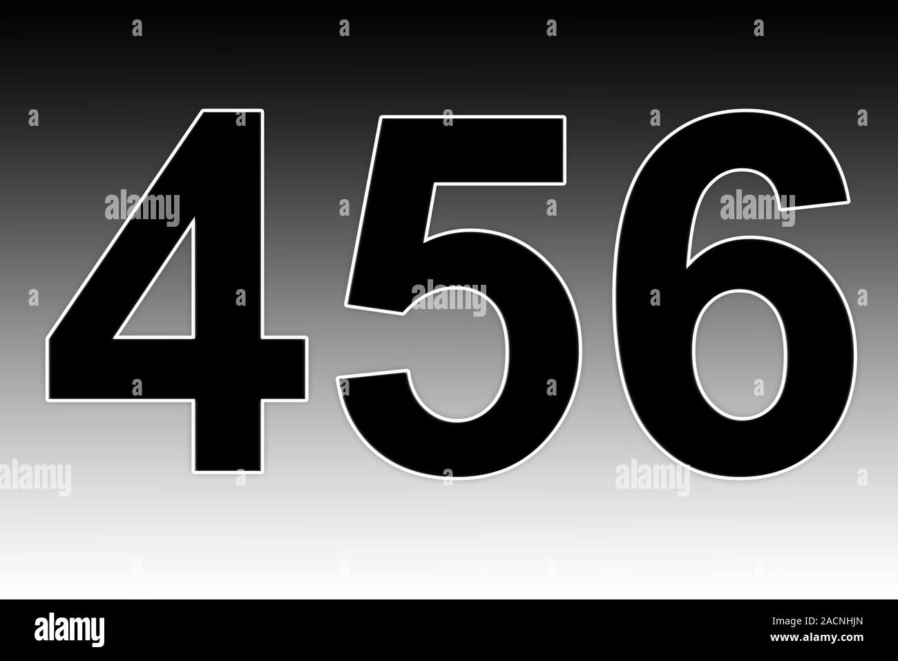 Numbers 4, 5, 6 Stock Photo - Alamy