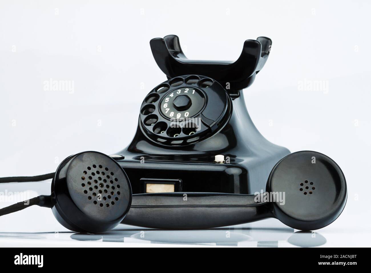 old, antique telephone Stock Photo - Alamy