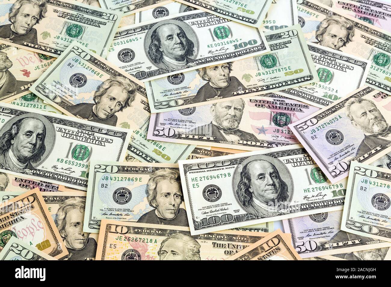 Many dollars banknotes Stock Photo - Alamy