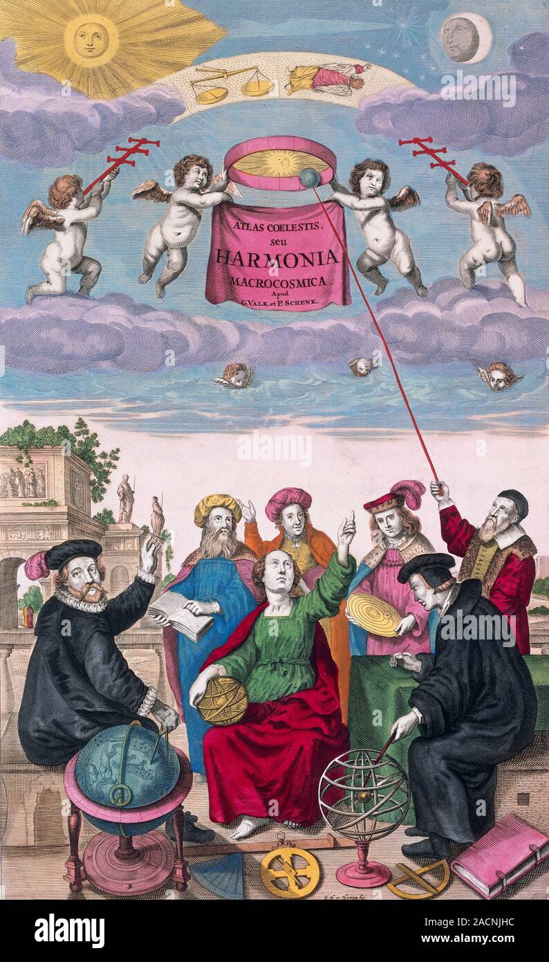 Harmonica Macrocosmica (1708). This star atlas by the Dutch-German ...