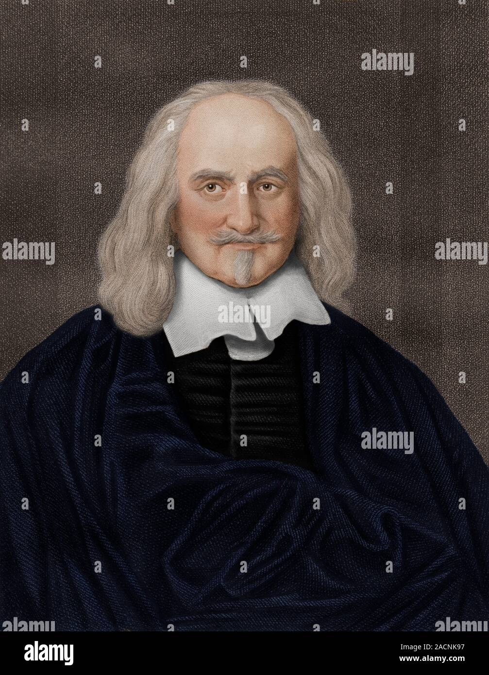 Thomas Hobbes of Malmesbury (1588-1679), English philosopher. Hobbes ...