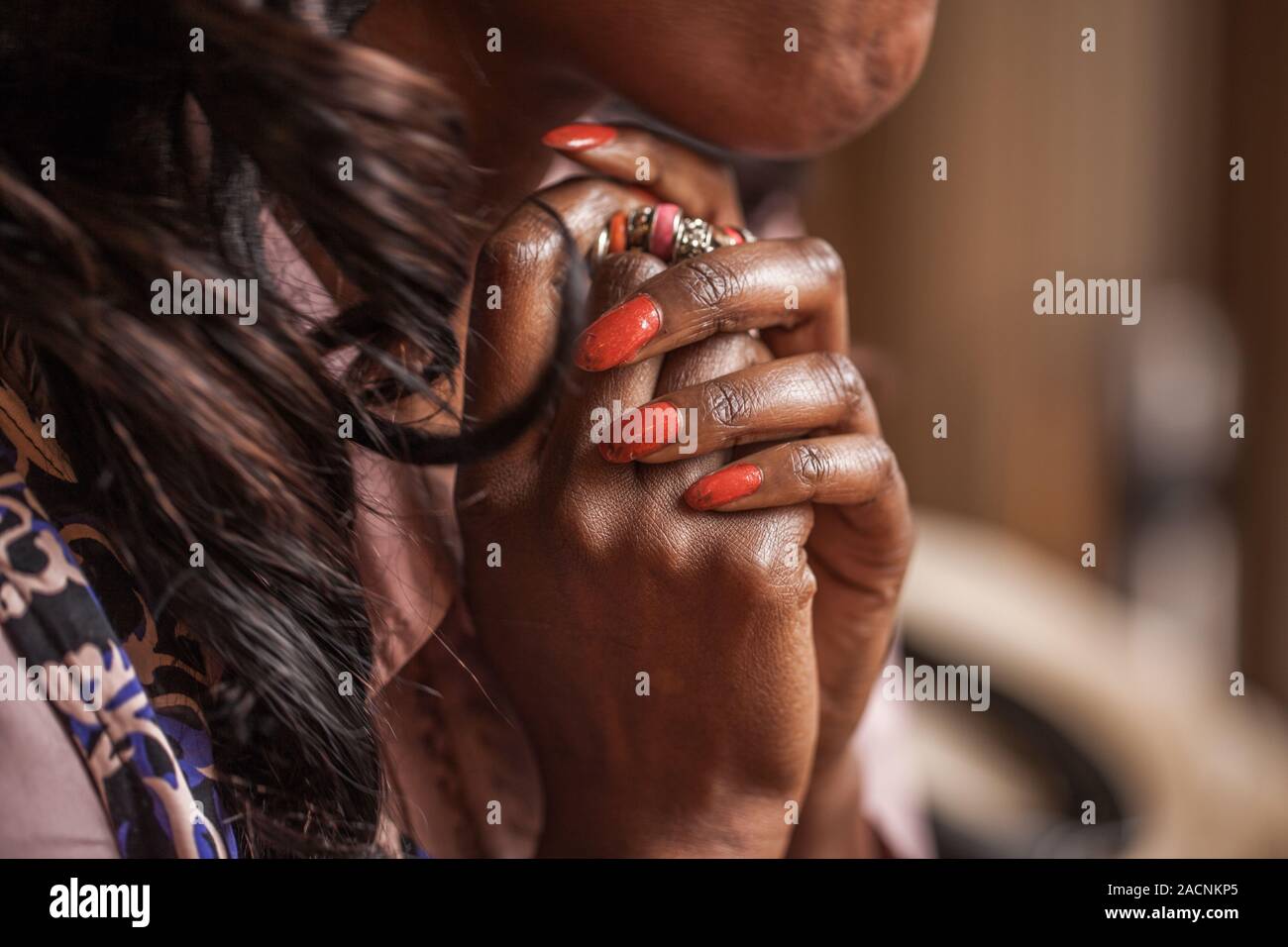 Slender hands graceful hands hi-res stock photography and images - Alamy