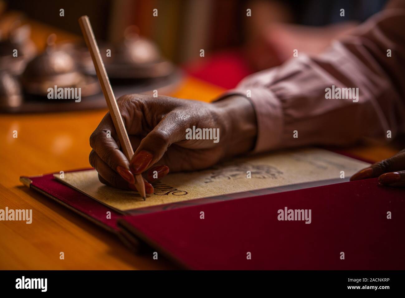 Graceful hand hi-res stock photography and images - Alamy