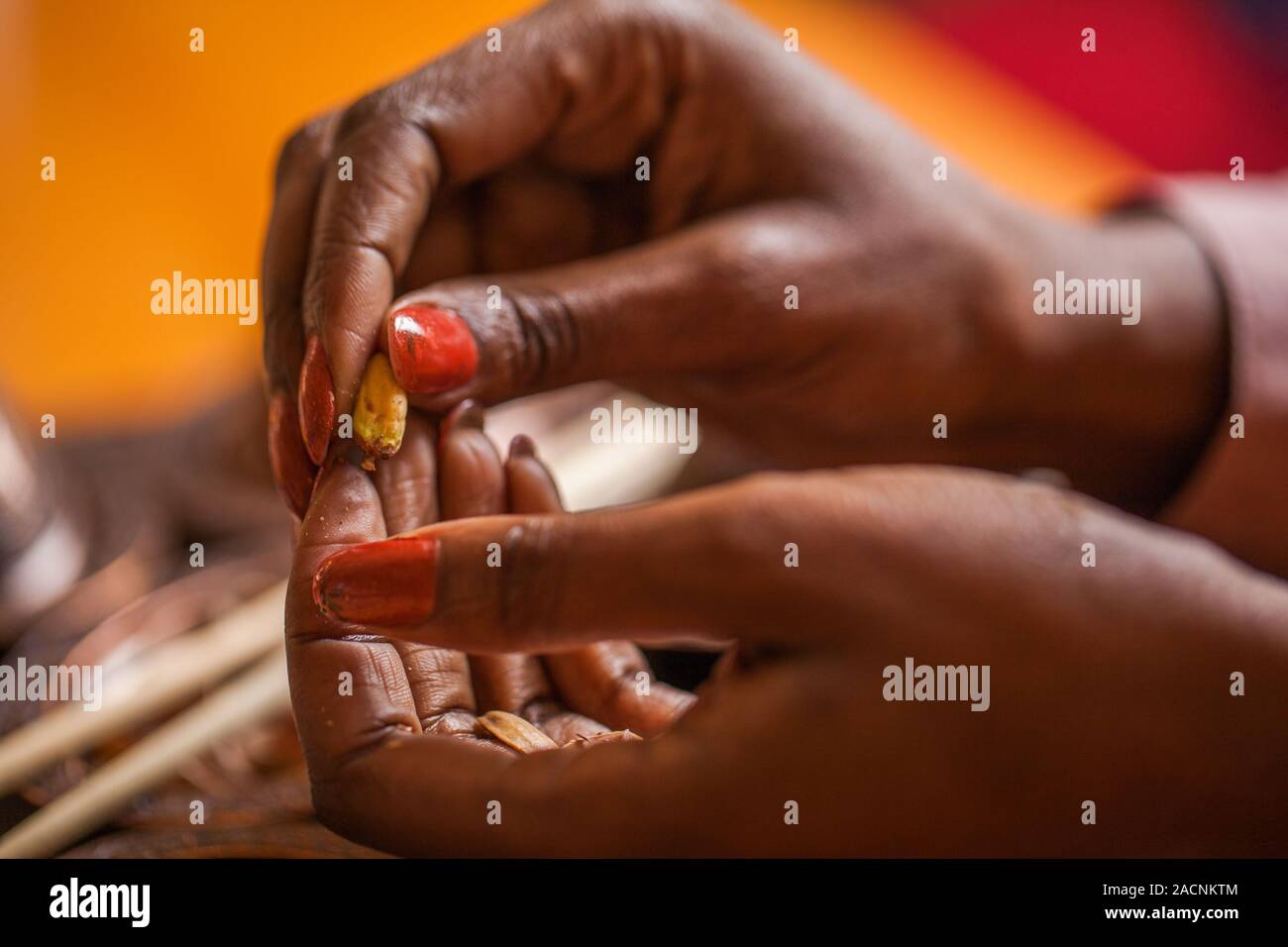 Slender hands graceful hands hi-res stock photography and images - Alamy