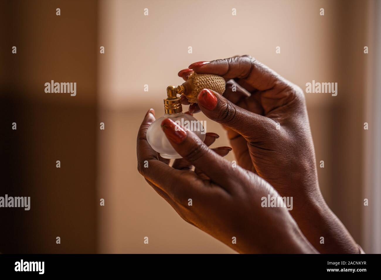 Slender hands graceful hands hi-res stock photography and images - Alamy