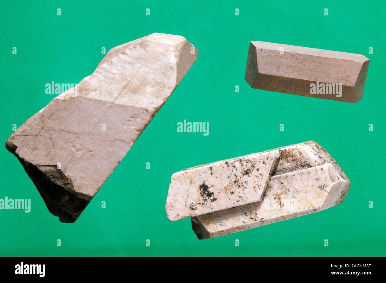 Orthoclase crystals. Orthoclase, or adularia, is a type of feldspar ...