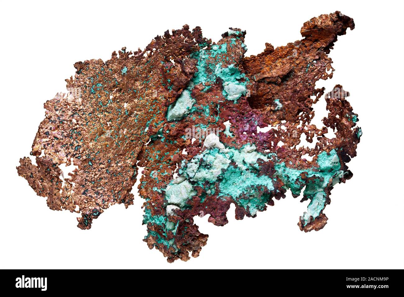 Native copper. Native copper is pure copper as found in nature. Copper ...