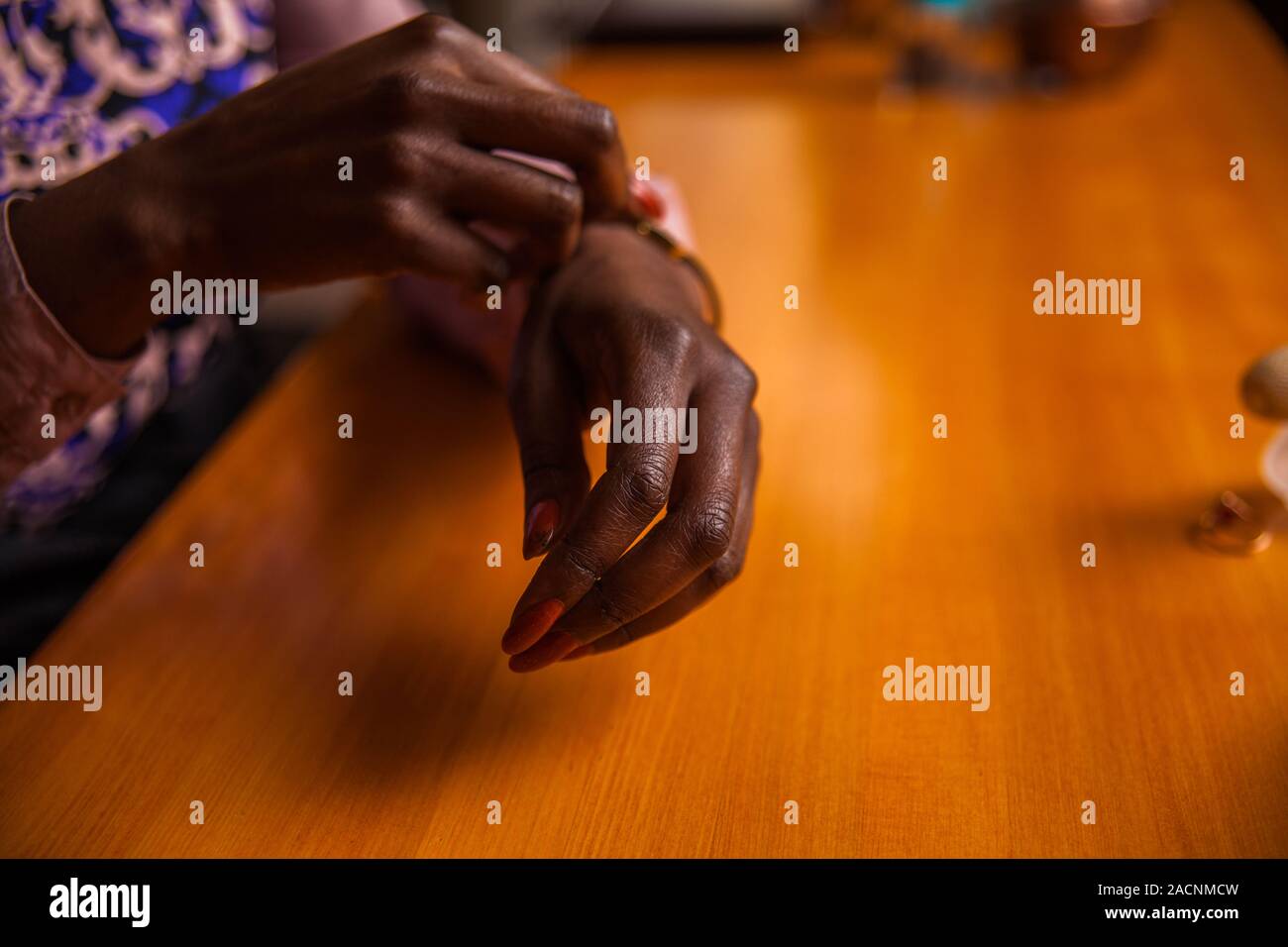 Slender hands graceful hands hi-res stock photography and images - Alamy