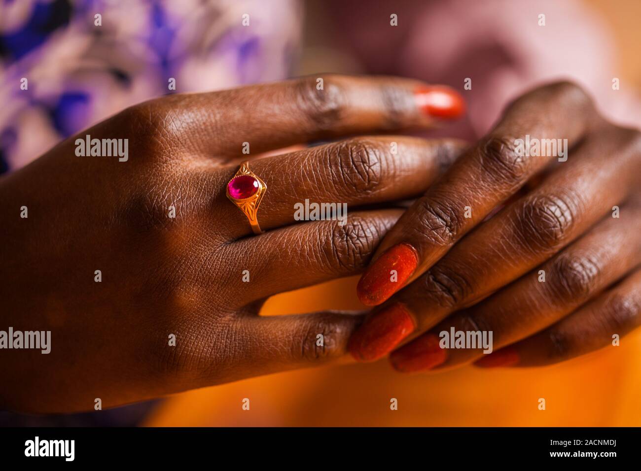 Slender hands graceful hands hi-res stock photography and images - Alamy