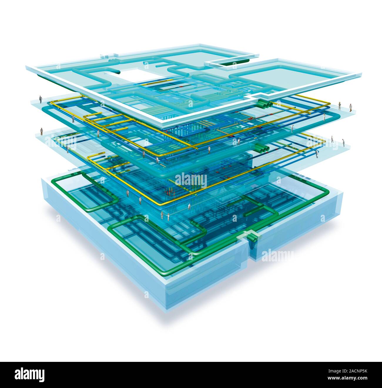 Hospital infrastructure, diagram. Modern buildings such as hospitals ...