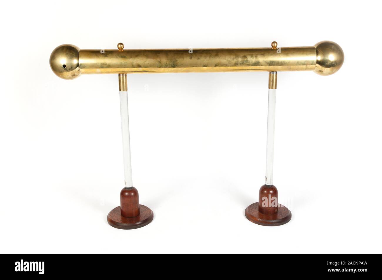19th Century electricity demonstrator. 1860 model used to demonstrate ...