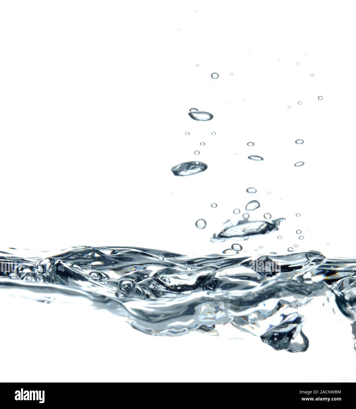 Water impact, high-speed image Stock Photo - Alamy