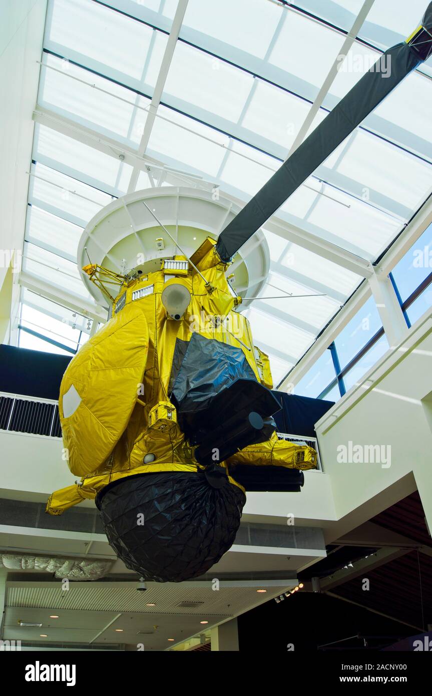Cassini-Huygens spacecraft full-scale model at California Science ...