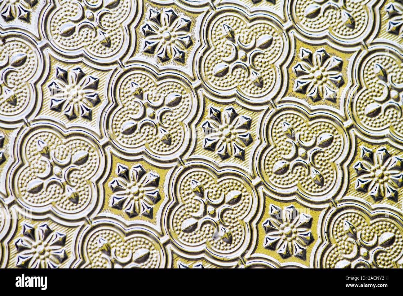 flower texture in a glass window Stock Photo - Alamy