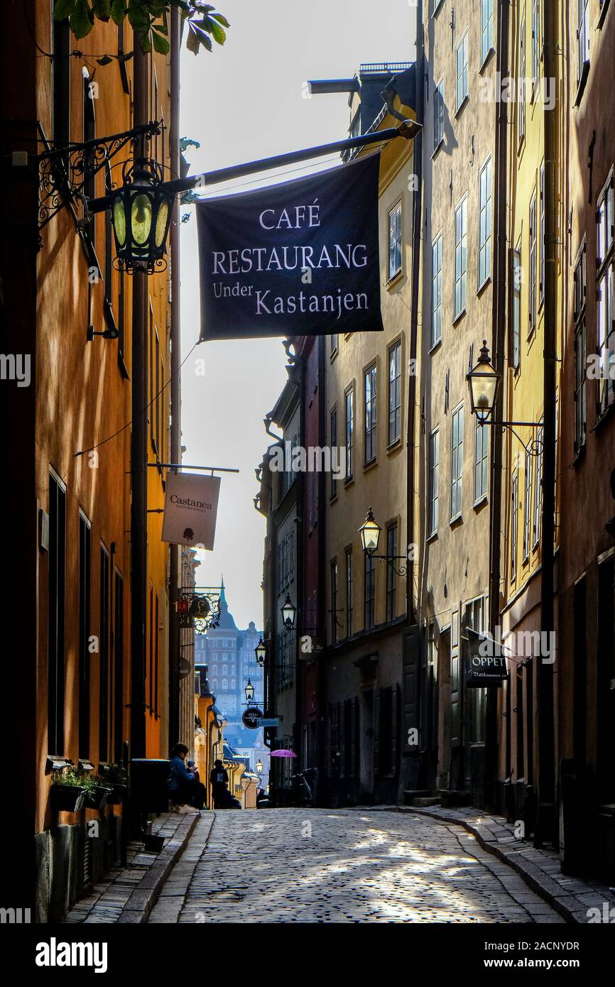 Stockholm gamla stan on hi-res stock photography and images - Alamy
