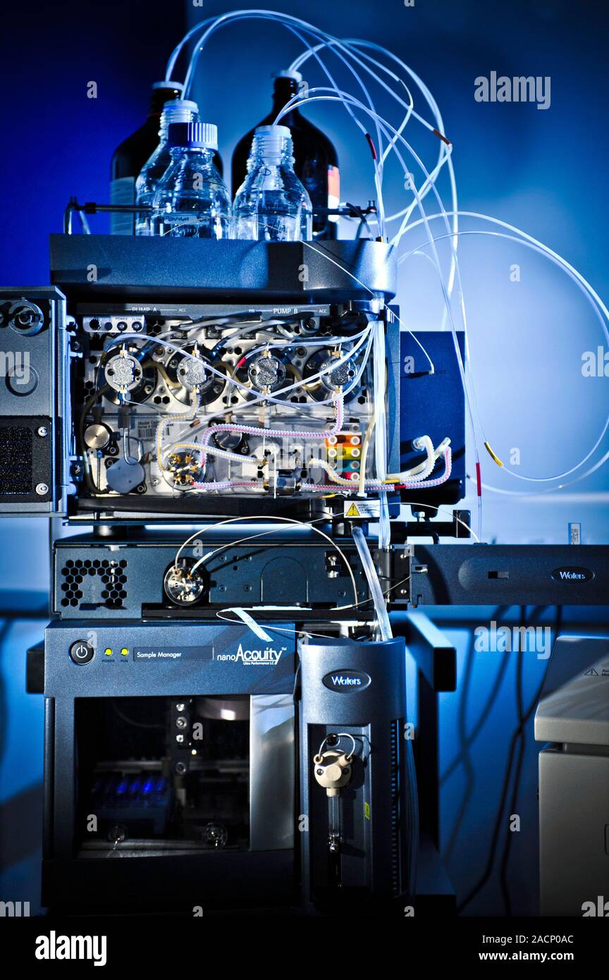 Liquid chromatography machine. Ultra performance liquid chromatography ...