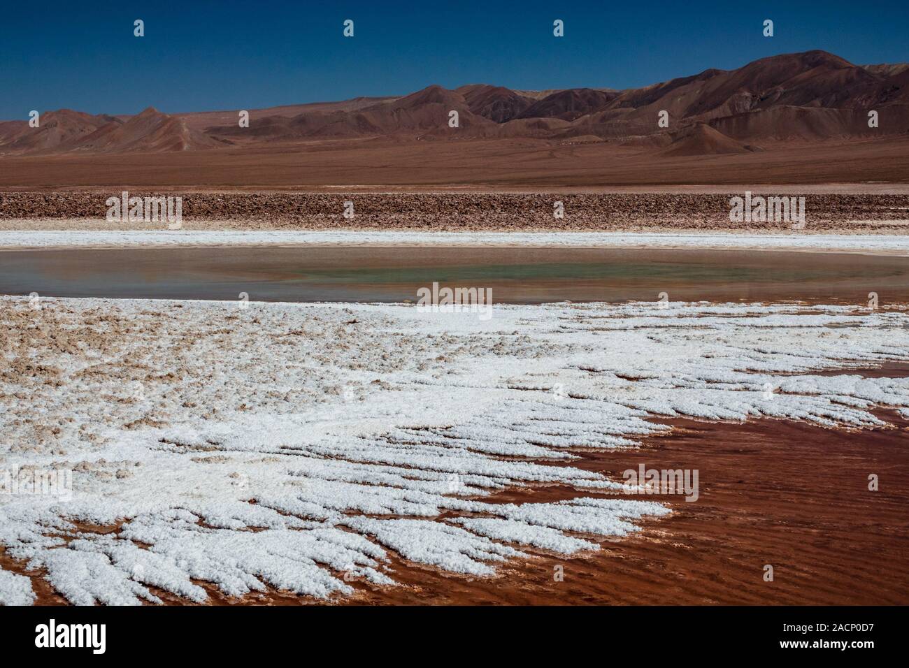 Salt pond in dry hi-res stock photography and images - Alamy