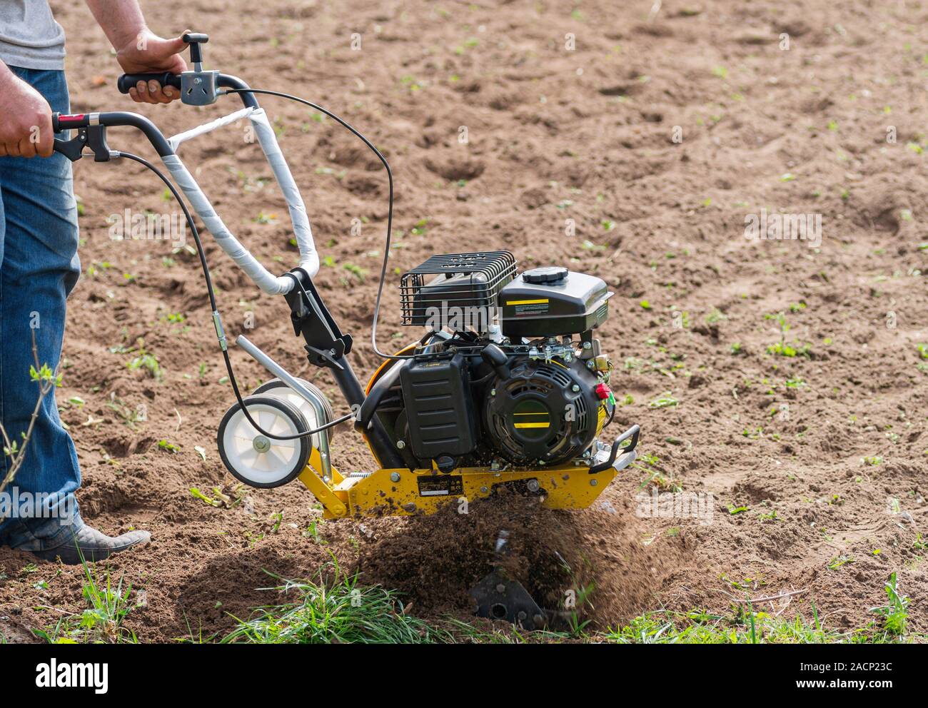 Garden cultivator machine hi-res stock photography and images - Alamy