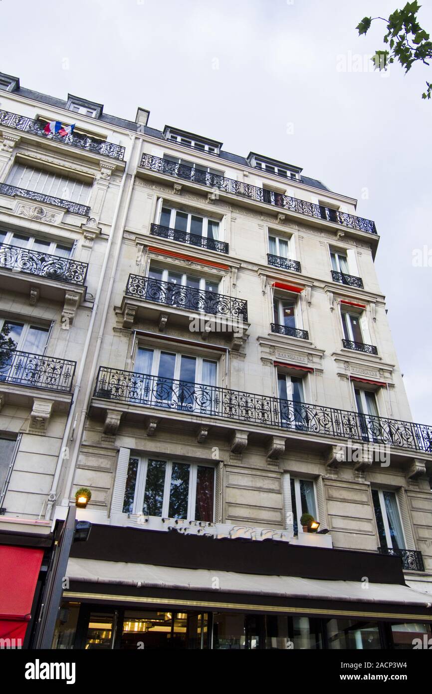 typical French buildings Stock Photo - Alamy