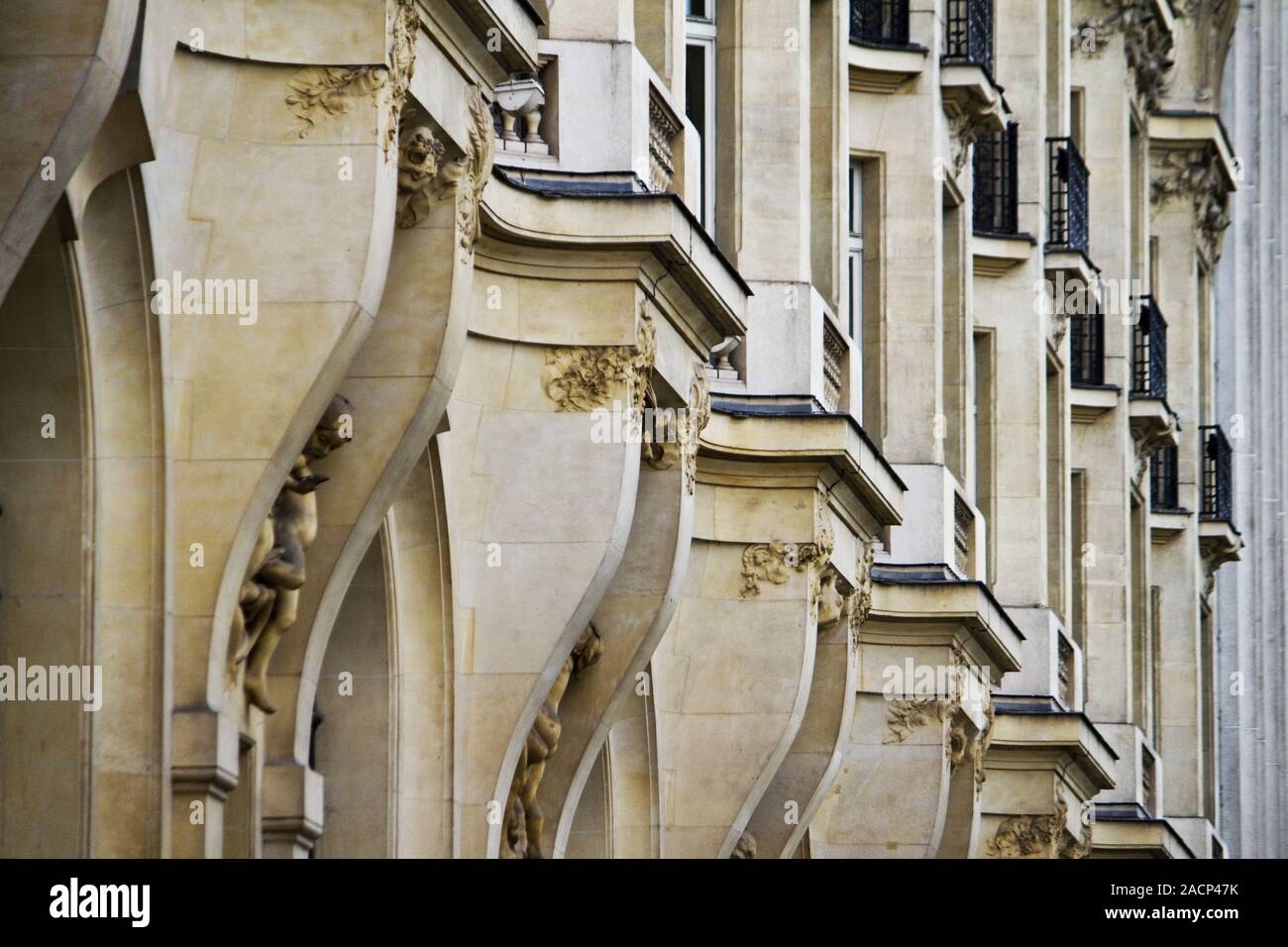 typical French buildings Stock Photo - Alamy