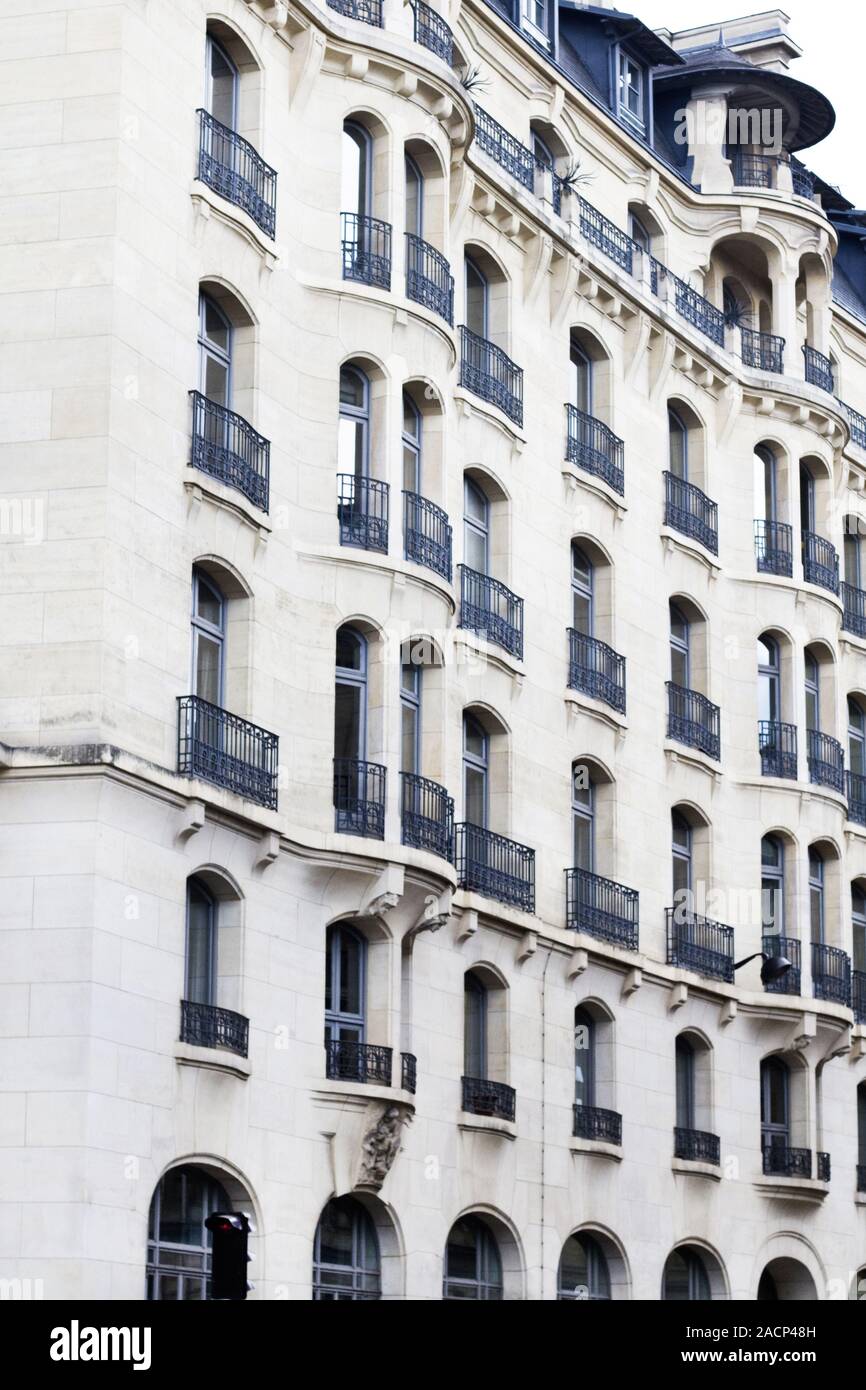 typical French buildings Stock Photo - Alamy